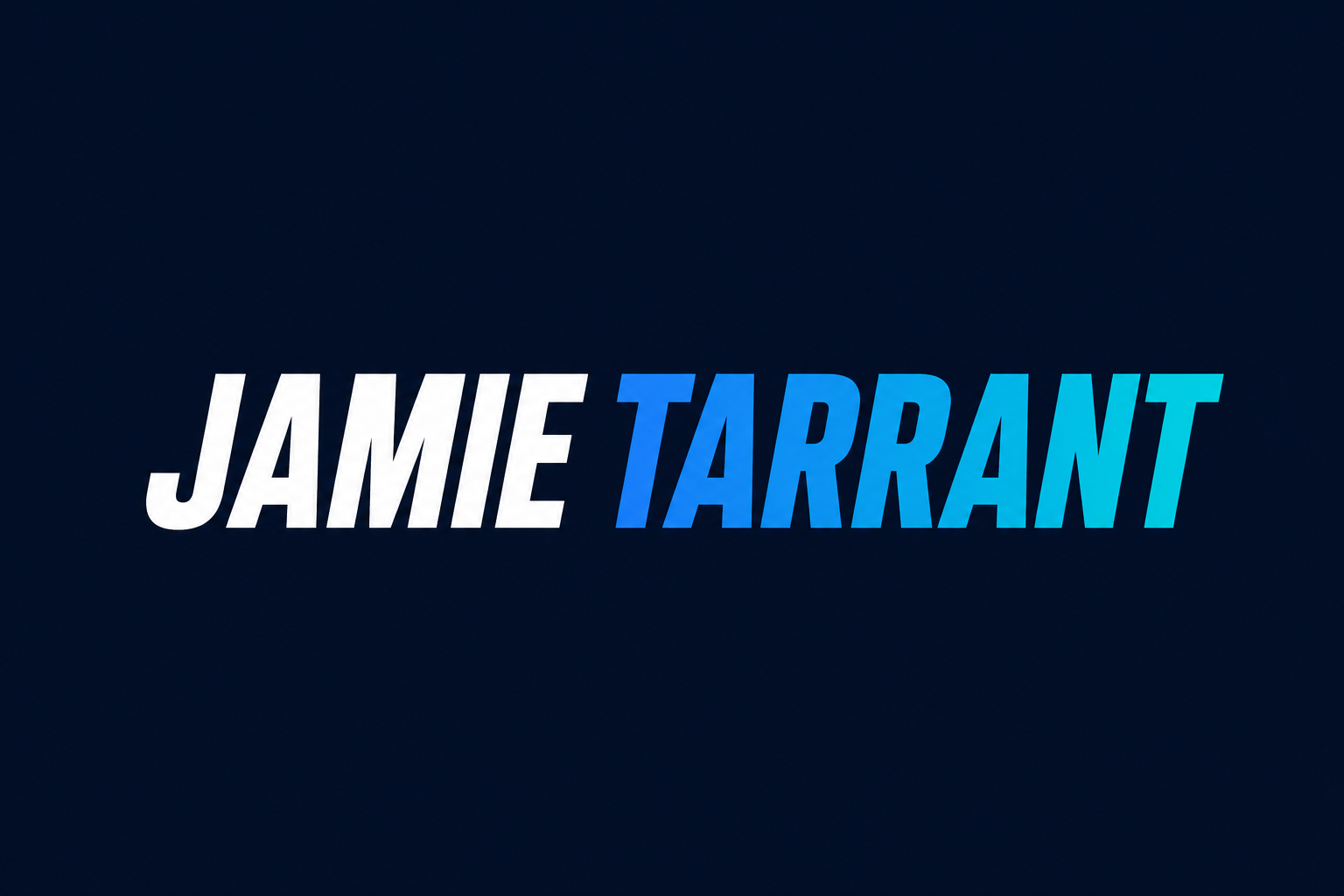Jamie Tarrant | Blog & Graphics